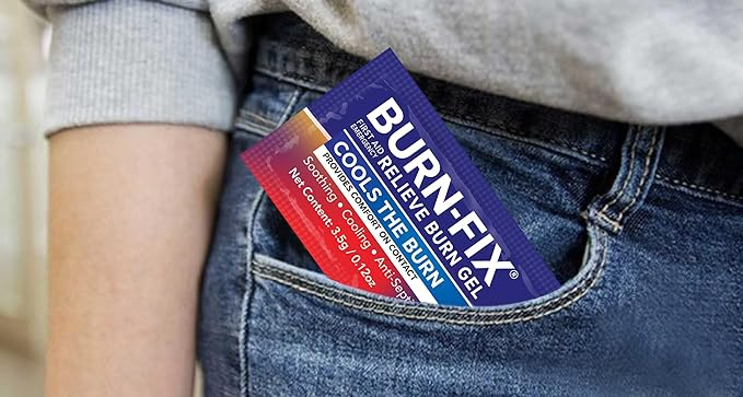 Burn Fix – Advanced Hydrogel Burn Relief for Instant Pain Relief - 3.5g ...
